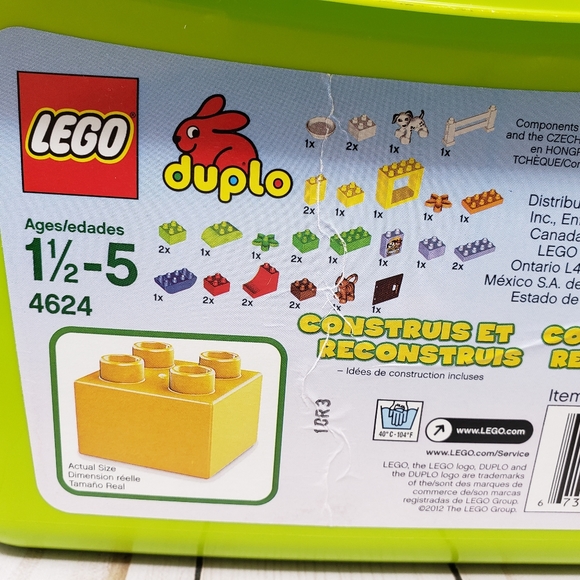 Toys | Lego Duplo Build Rebuild 4624 No Instructions Dalmatian Brown ...